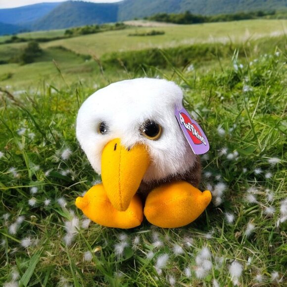 SWIBCO | Toys | Vtg 9s Puffkins Eagle Baldwin Plush Bird Swibco Stuffed ...